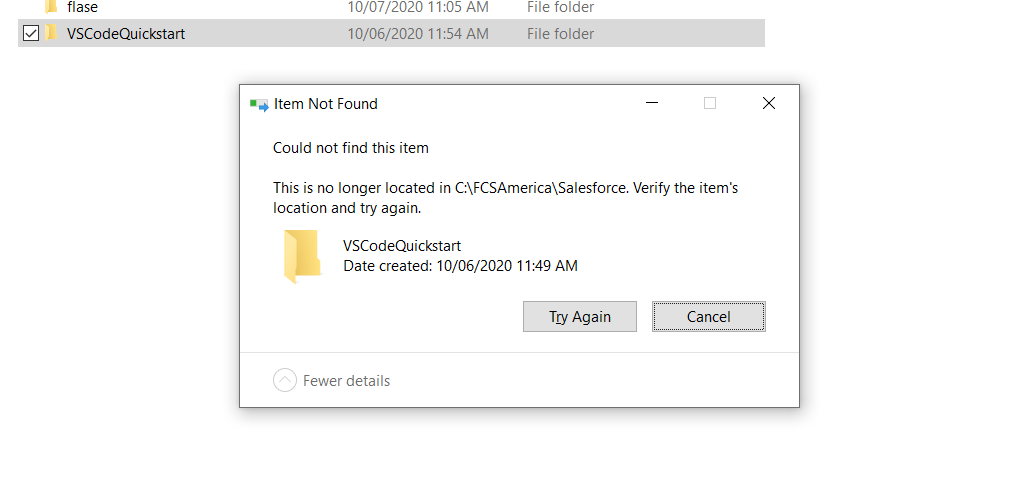 The Sfdx Create Project Command Allows Trailing Spaces For Project