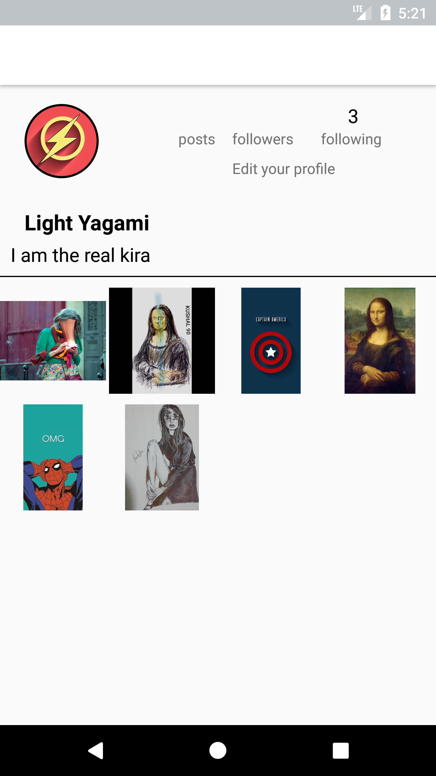 GitHub - kushal9090/instagramclone