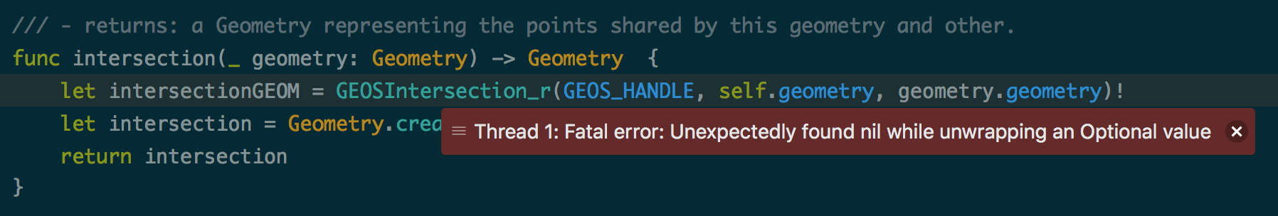 Crossing lines when drawing polygons causes crash when getting intersection · Issue #52 ...