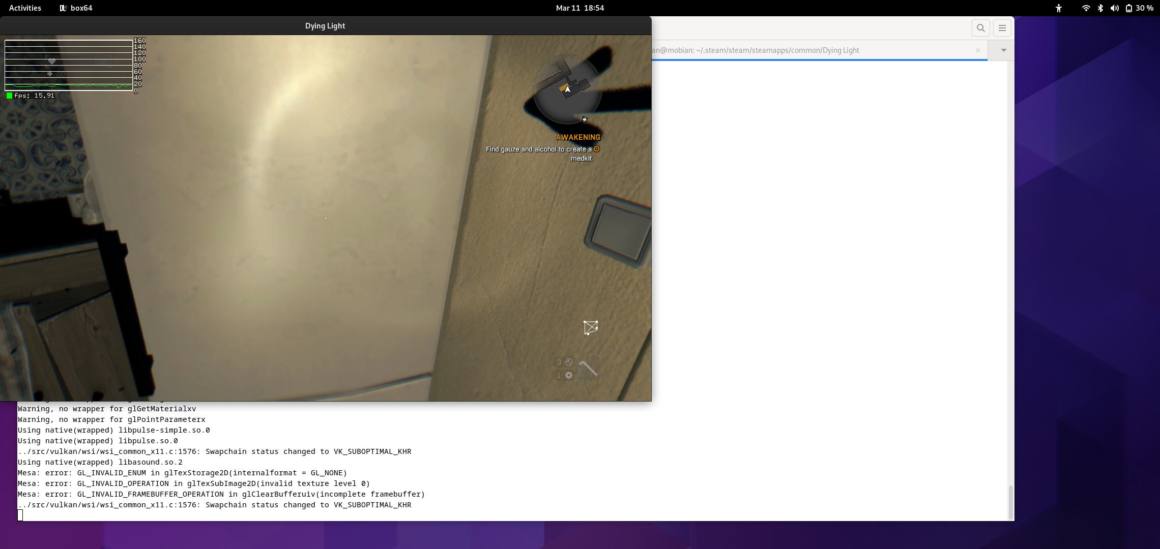 Dying Light (Native) · Issue #250 · ptitSeb/box86-compatibility-list · GitHub