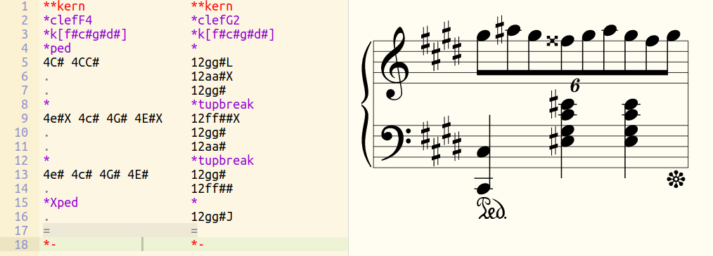 Merged tuplets · Issue #304 · humdrum-tools/verovio-humdrum-viewer · GitHub