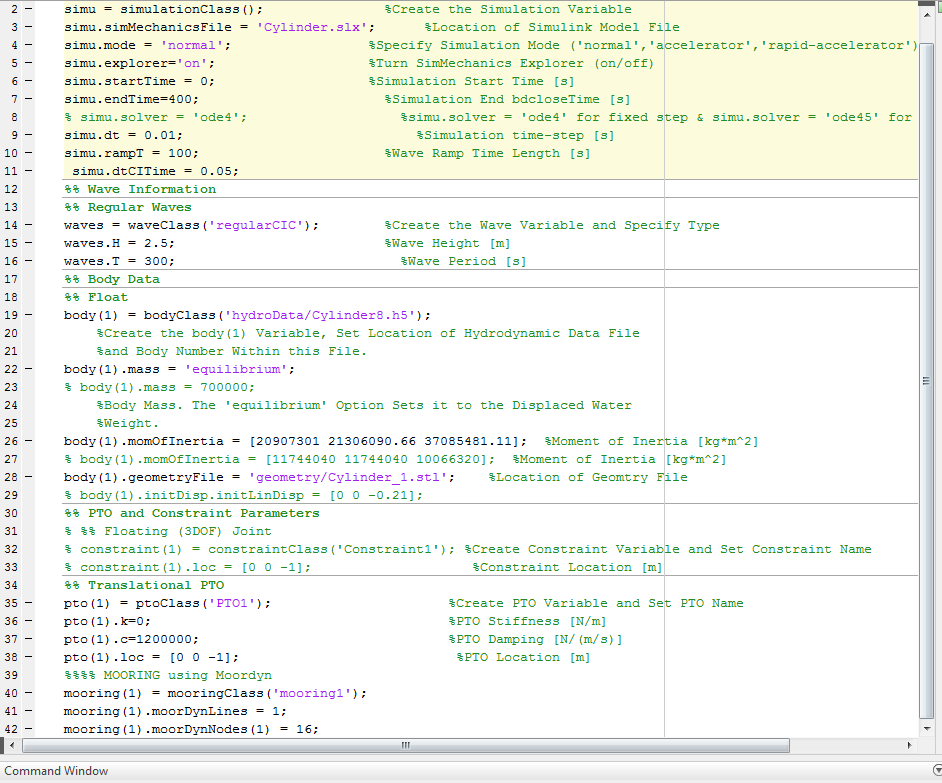 WEC shape study using WEC-SIM · Issue #184 · WEC-Sim/WEC-Sim · GitHub