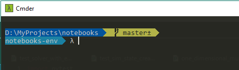 Powerline prompt cmder config file( Git + Hg + Conda Envs) · GitHub