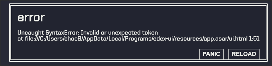 Uncaught SyntaxError when opening files via file browser · Issue #308 · GitSquared/edex-ui · GitHub