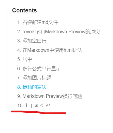 TOC doesn't show header which includes formulas correctly · Issue #895 · Python-Markdown ...