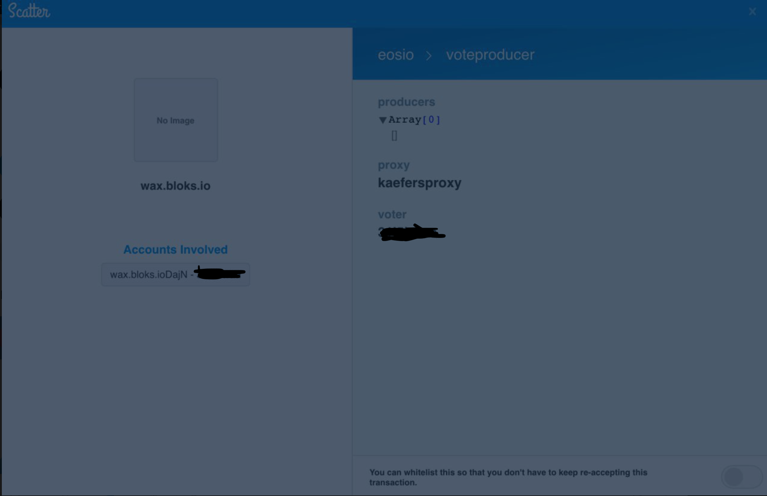 Transaction window stuck on OSX · Issue #413 · GetScatter/ScatterDesktop · GitHub