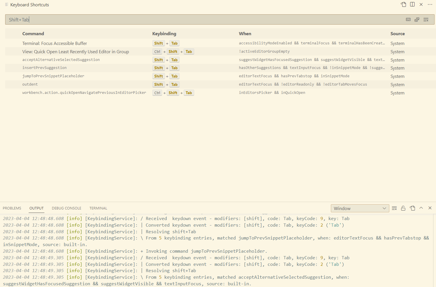 Cannot tab backwards through a snippet choice · Issue #178336 · microsoft/vscode · GitHub