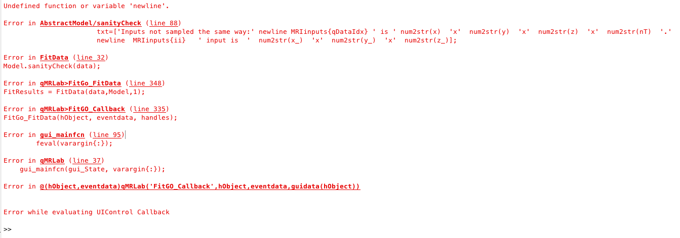 Error checking · Issue #156 · qMRLab/qMRLab · GitHub