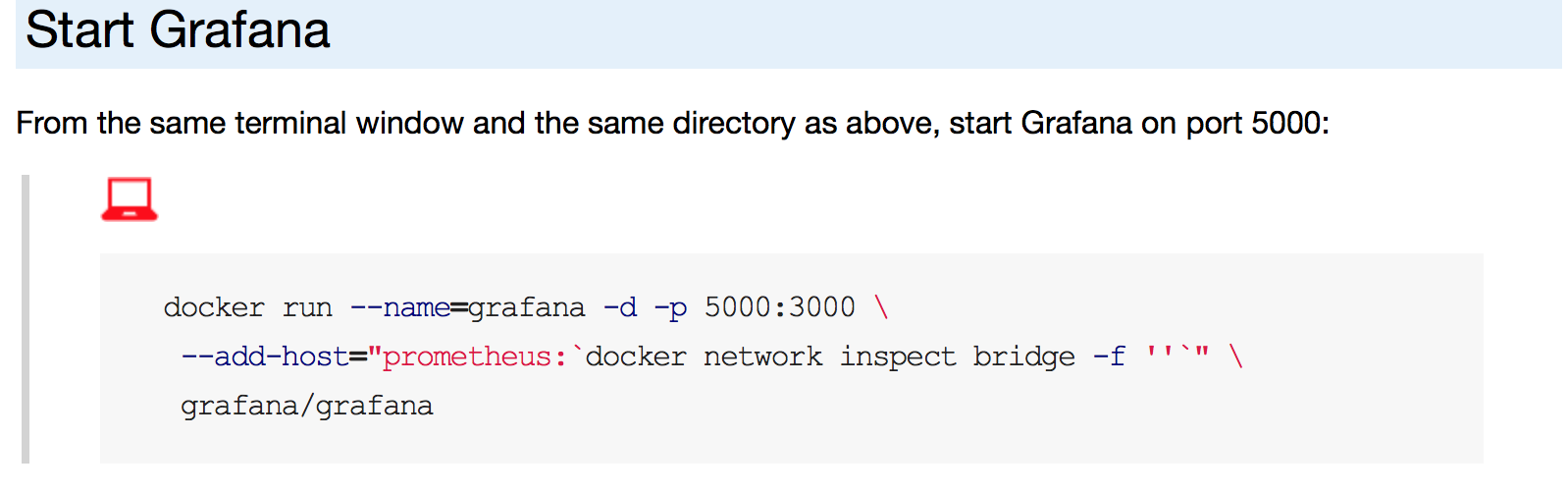 Formatting issue results in truncated command (Display runtime metrics tutorial) · Issue #129 ...