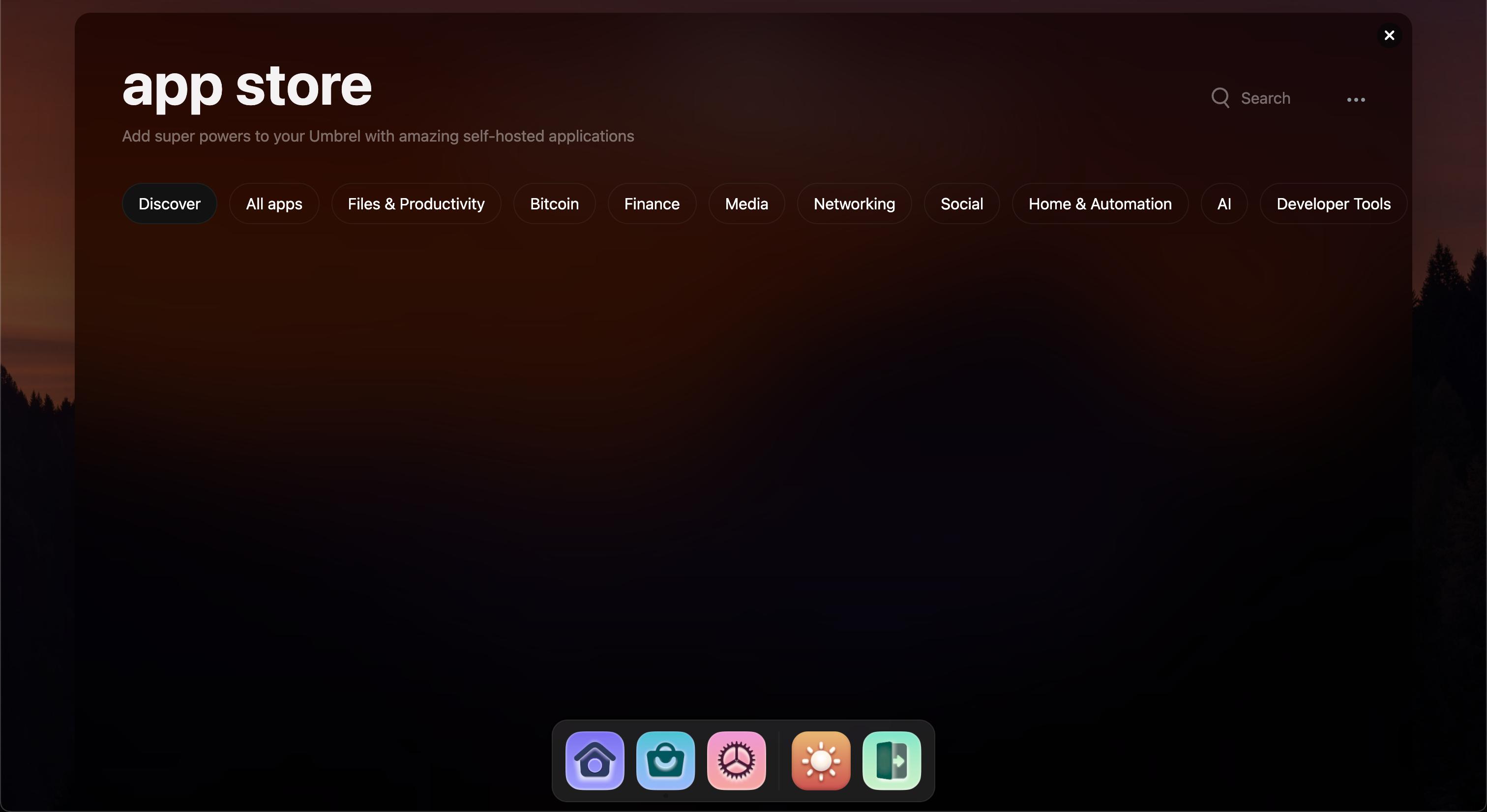 no app store on fresh install · Issue #1684 · getumbrel/umbrel · GitHub