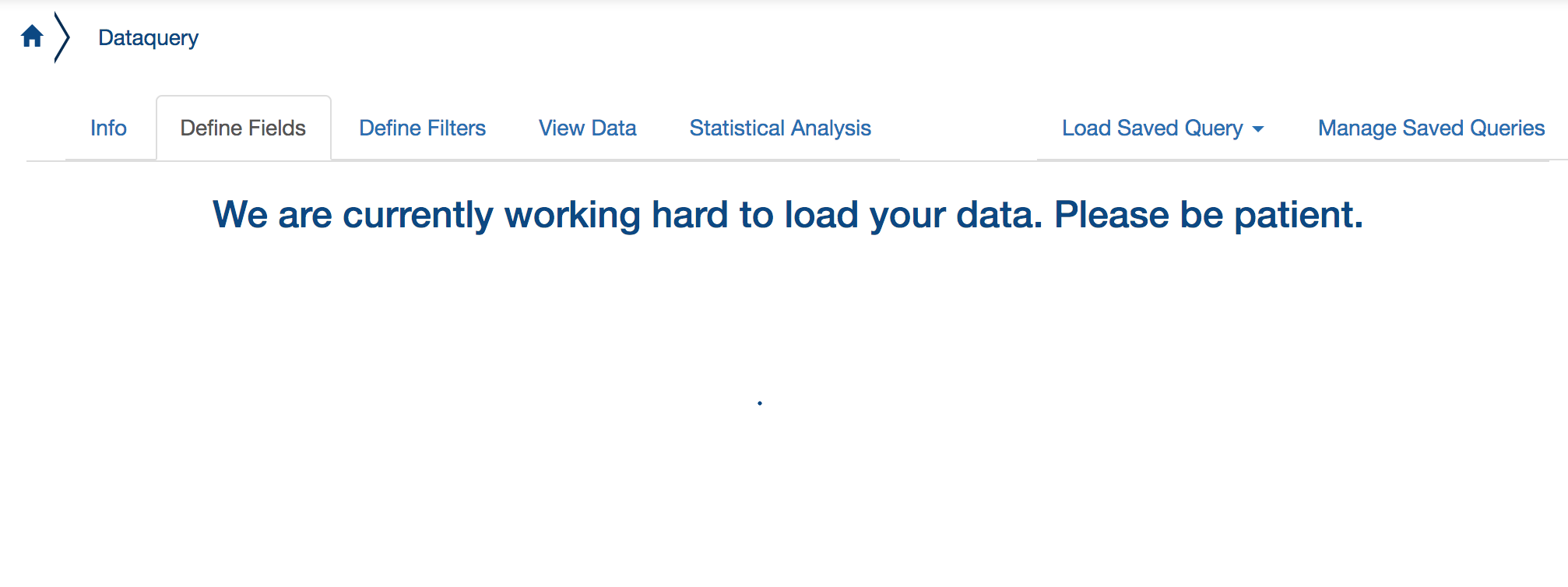 [DQT] Cannot Load Results · Issue #4864 · aces/Loris · GitHub