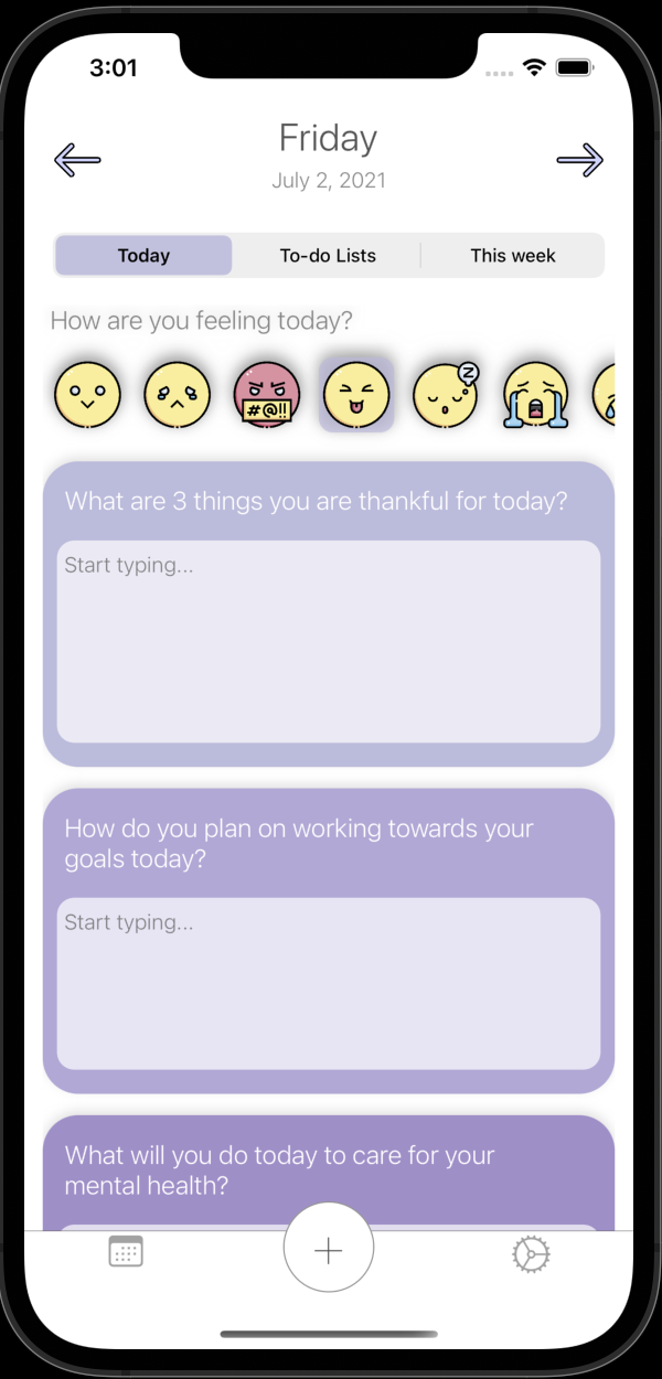 GitHub - ChristelleNieves/Daily-Journal-App: A daily journal iOS application to keep track of ...
