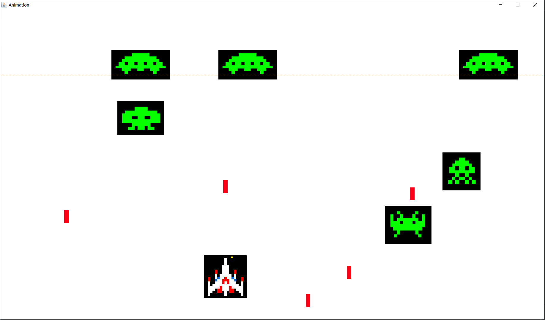 GitHub - davidbaschung/space-invaders: Space invaders imitation