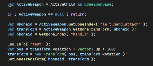 Create or manipulate IK chains through code · Issue #1590 · Facepunch/sbox-issues · GitHub