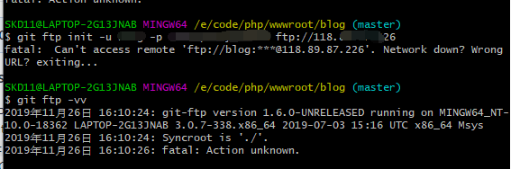 Failed to init · Issue #556 · git-ftp/git-ftp · GitHub