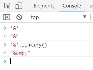 & converted to & (NOT using JQuery) · Issue #236 · nfrasser/linkifyjs ...
