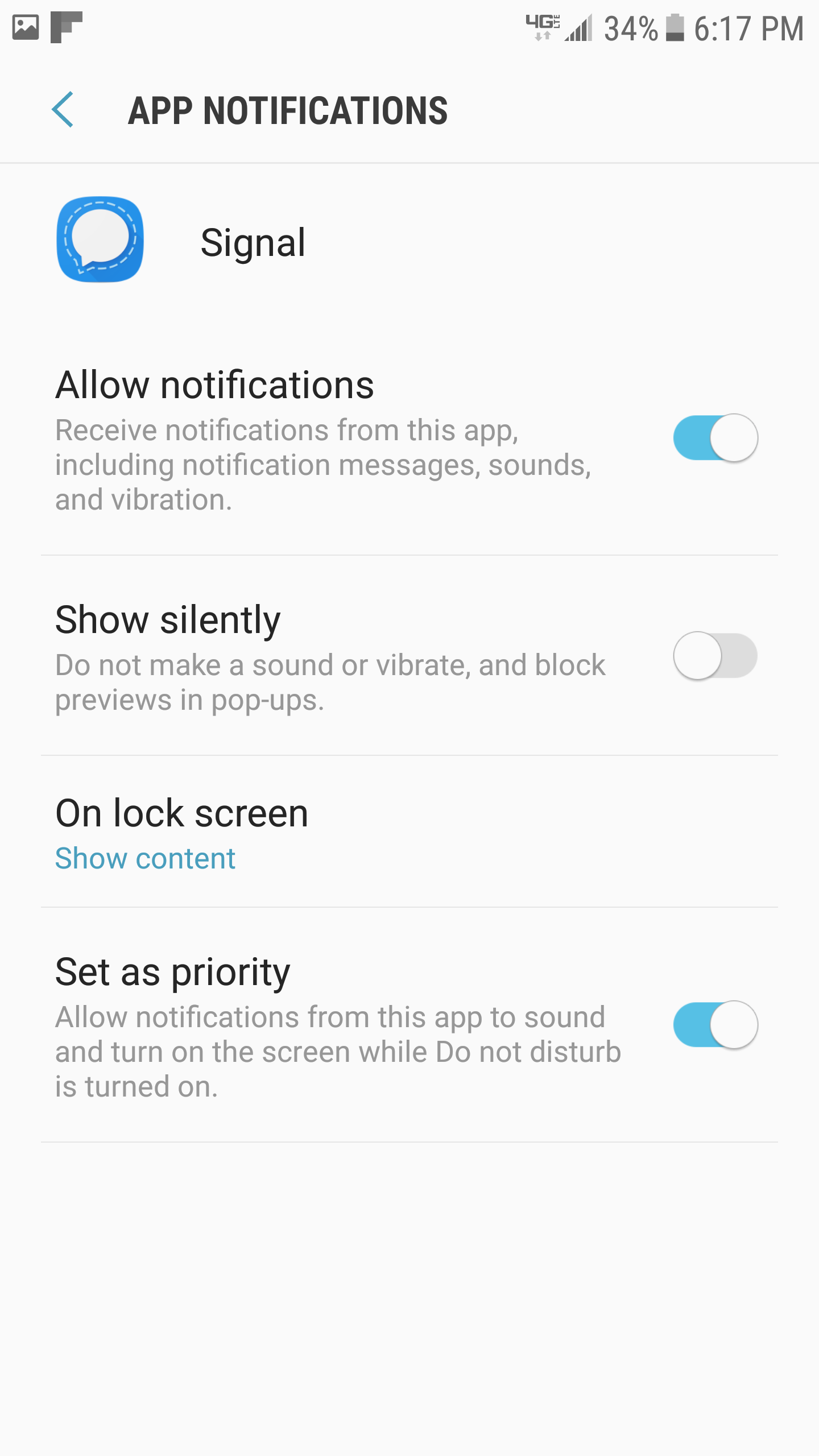 No LED Notification After Android 7.0 Upgrade · Issue #6709 · signalapp/Signal-Android · GitHub