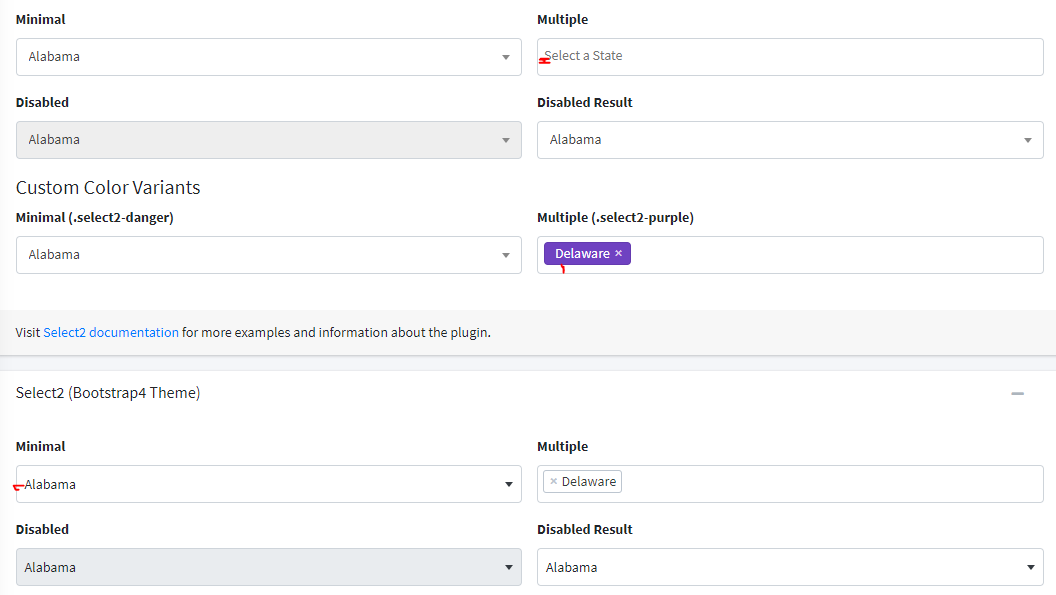 Select2 Padding Issue with text-sm class · Issue #2370 · ColorlibHQ/AdminLTE · GitHub
