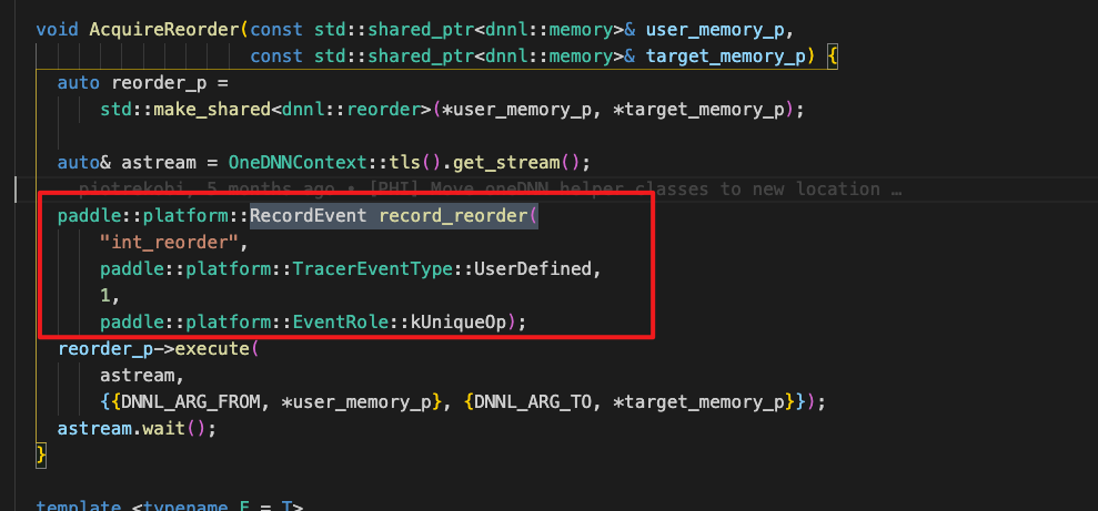 [phi Decoupling]can We Delete The Recordevent In Onednn Code · Issue