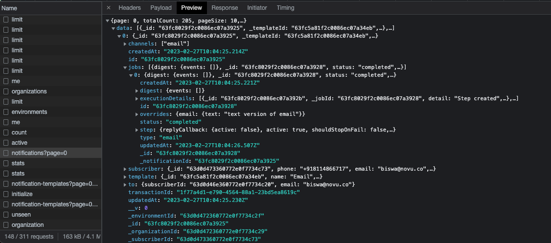 [NV-1669] Missing overrides details in activity feed response · Issue #2796 · novuhq/novu · GitHub