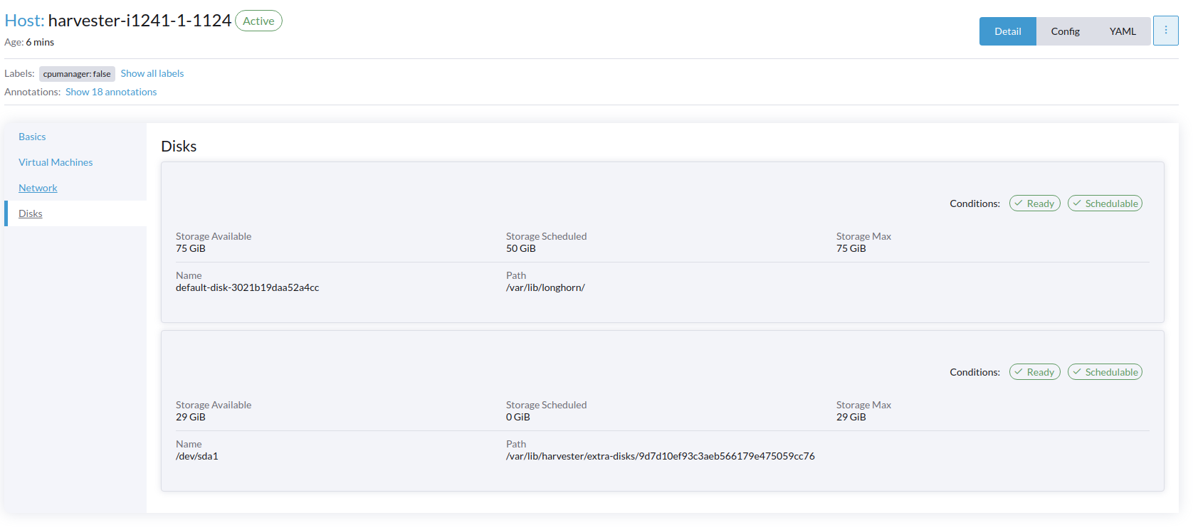 [FEATURE] Disk devices used for VM storage should be globally ...