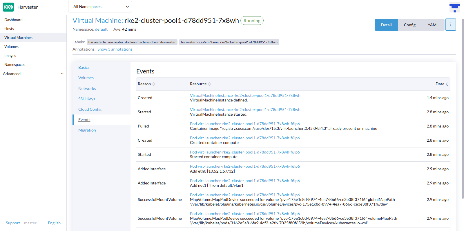[BUG] Fully shutdown then power on harvester node machine can't get provisioned RKE2 cluster ...