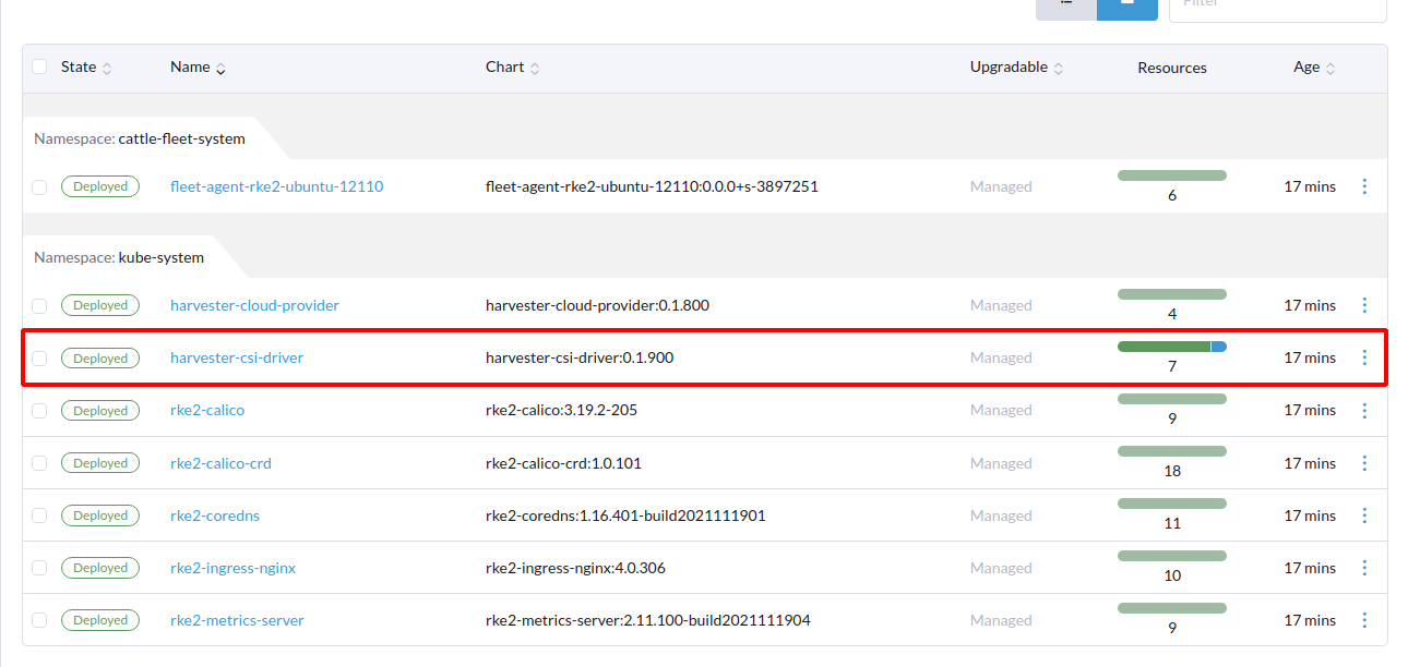 [BUG] harvester-csi-driver pod stuck in creating · Issue #1895 · harvester/harvester · GitHub