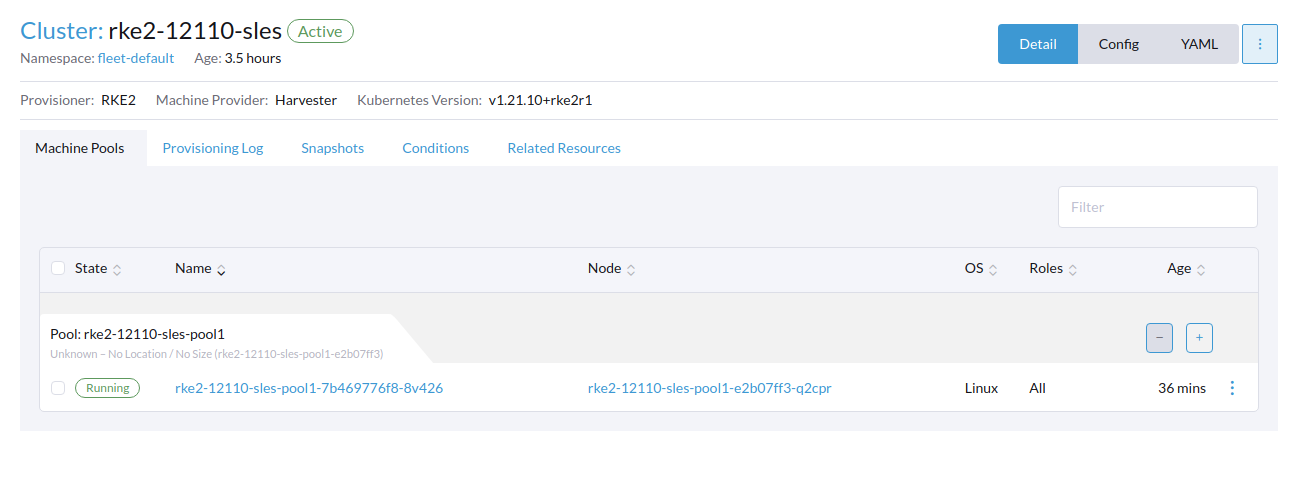[BUG] Unable to add node to RK2 cluster using node driver · Issue #1823 · harvester/harvester ...