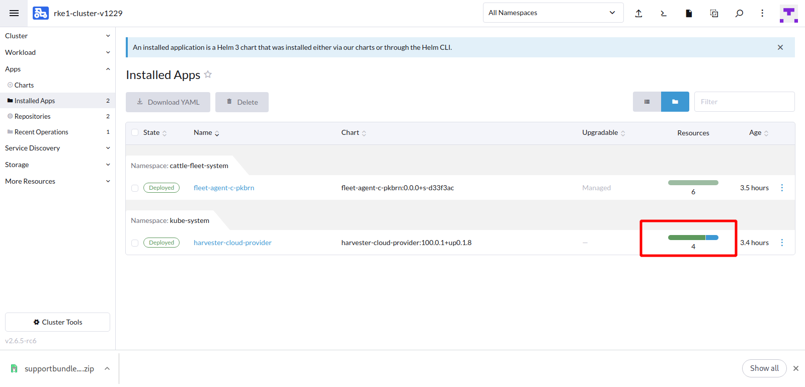 Bug Harvester Cloud Provider Pod Stuck In Creating On V1229 Rke1 Guest Cluster · Issue 2218