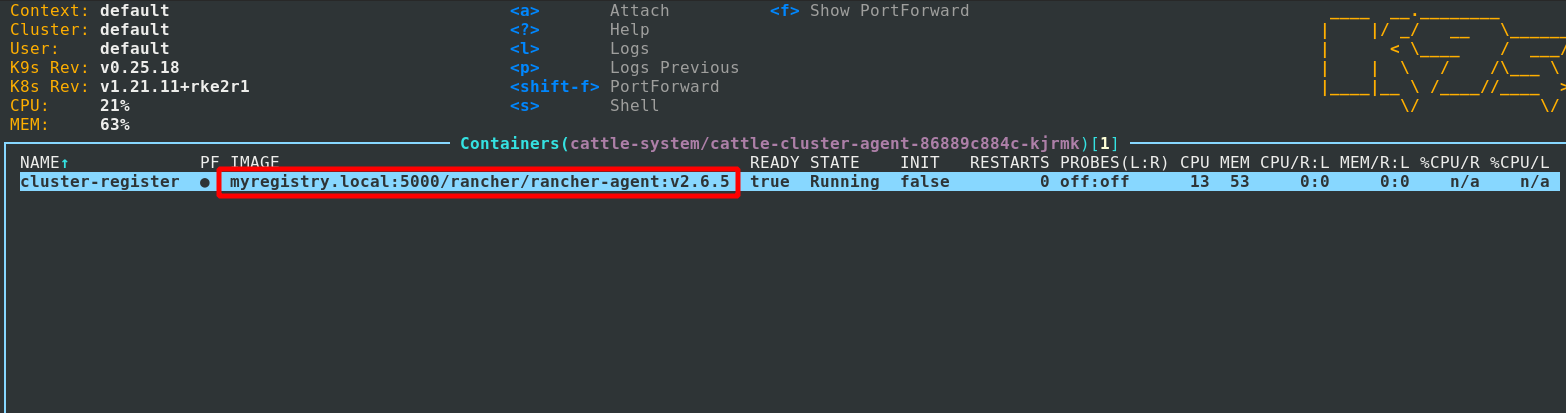[Backport v1.0] Harvester fails to pull Rancher agent image from private registry · Issue #2332 ...