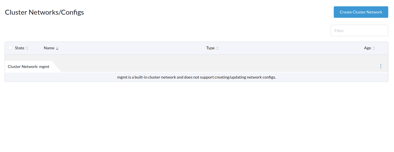 [BUG] Unable to create vlan network on default `mgmt` cluster network on Networks page · Issue ...
