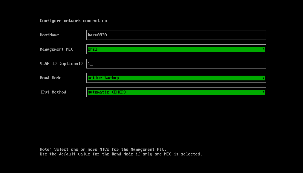 [BUG] The VLAN id we specified during ISO installer console can't display on Harvester Networks ...