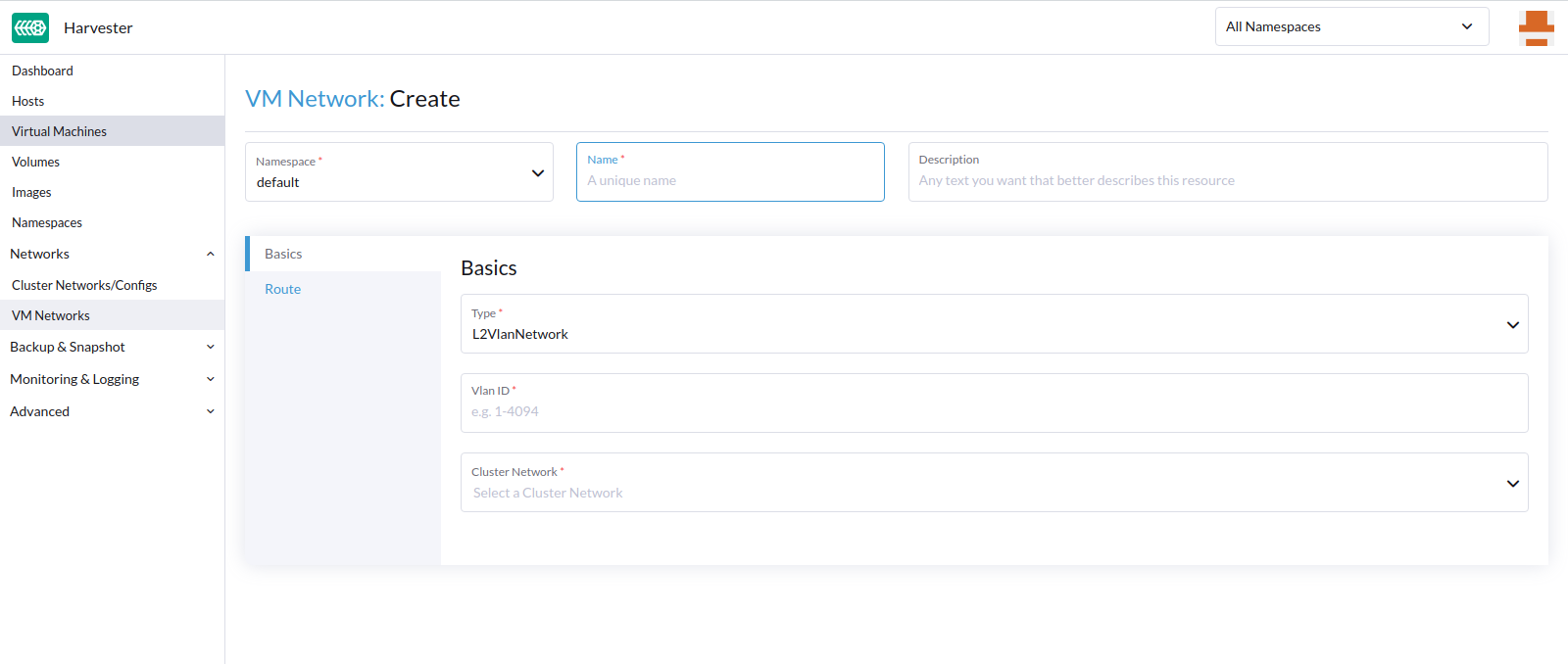 Bug Networks Should Be Renamed To Vm Networks · Issue 3088 · Harvesterharvester · Github 