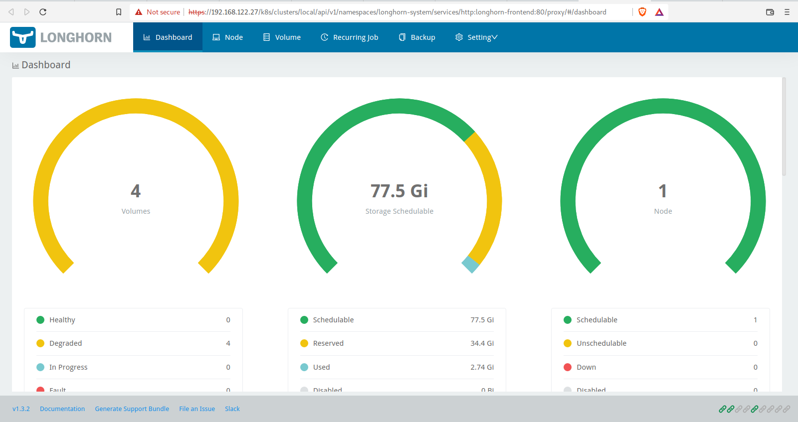 [FEATURE] Add Longhorn and Rancher dashboard links in Support section · Issue #2765 · harvester ...