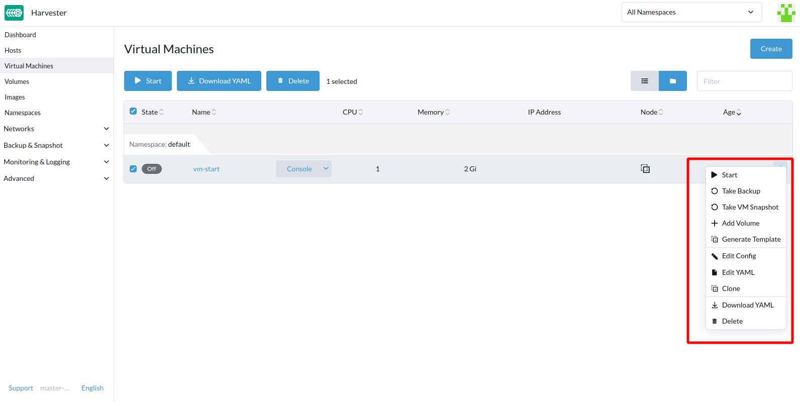 [BUG] enhance VM viewLogs action · Issue #2919 · harvester/harvester · GitHub