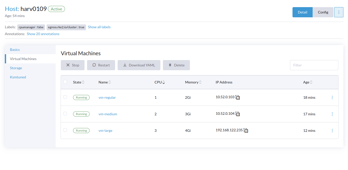 [BUG] Virtual Machines page sort by Memory fails · Issue #2710 · harvester/harvester · GitHub