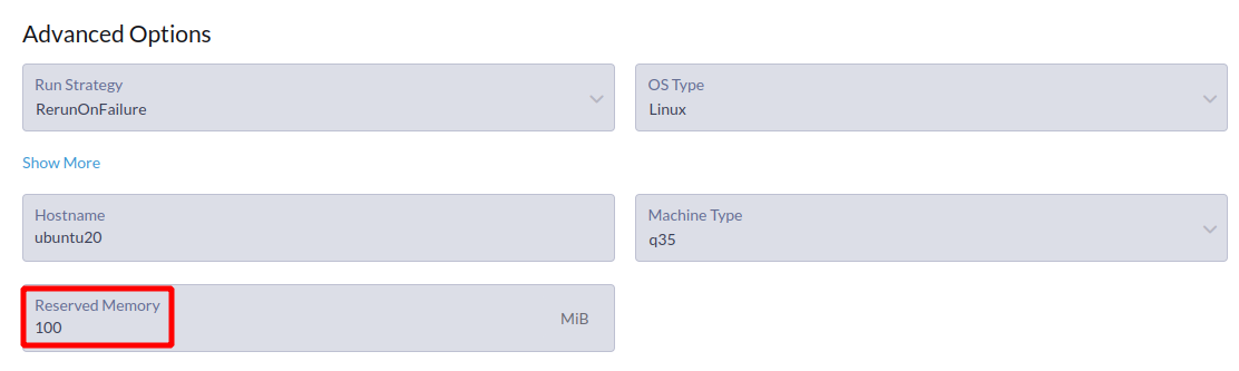 [ENHANCEMENT] Provide the ability for terraform provider Harvester to add reserved memory in VM ...