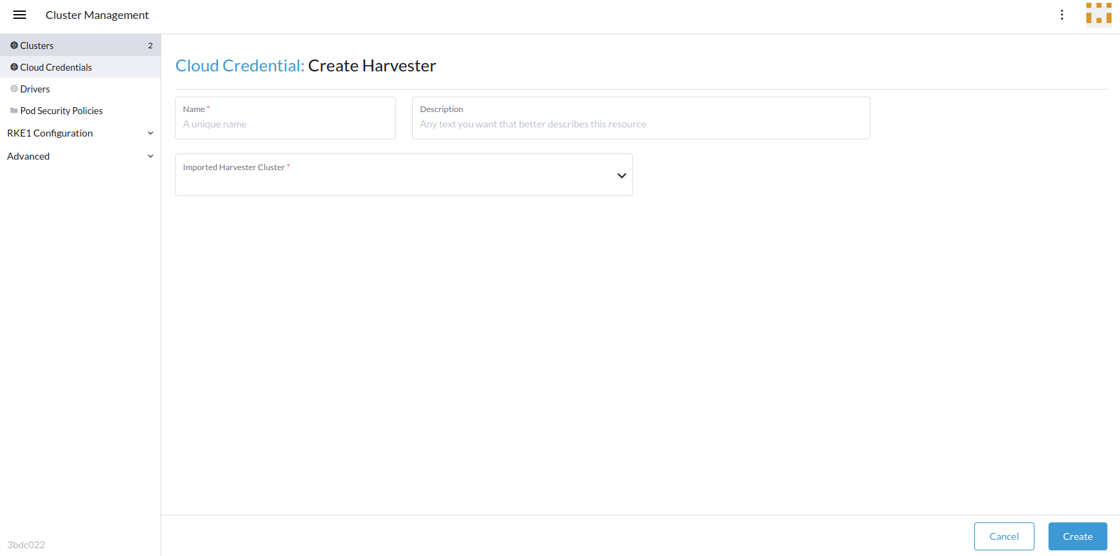 [FEATURE] Remove External Harvester Cloud Credentails Support · Issue #3319 · harvester ...