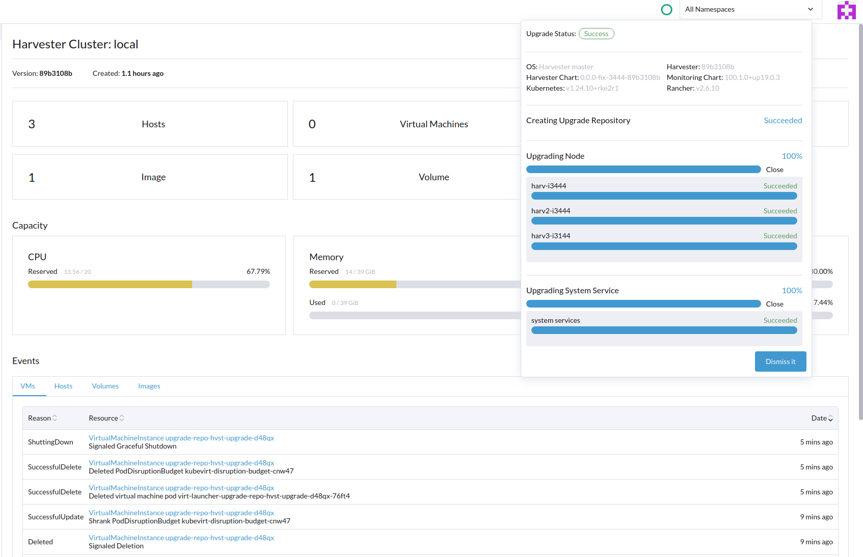 [BUG] Can't upgrade from master version to master version · Issue #3444 · harvester/harvester ...