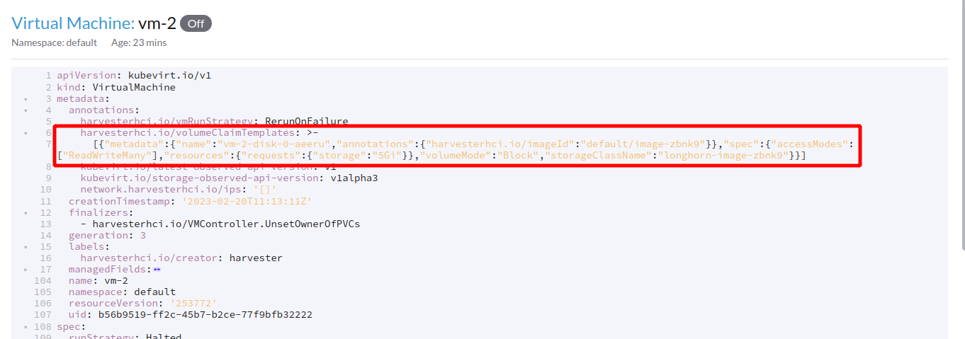 [BUG] resize of a disk in harvester_virtualmachine via terraform is returing success but does ...