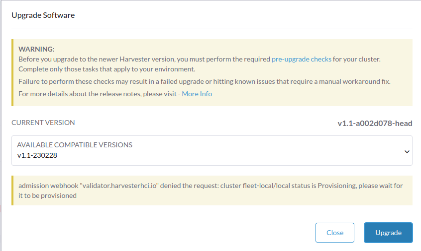 [backport v1.1] [BUG] Check node health, cluster, managedchart, and machine status before ...