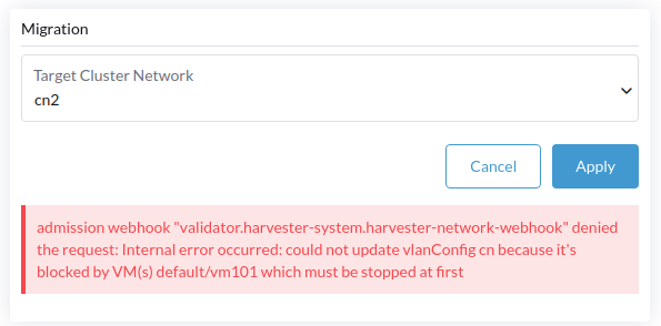 [backport v1.1] [FEATURE] Support updating VM networks and vlanconfigs · Issue #3440 · harvester ...