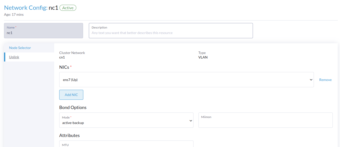 [BUG] We can set two different vlanconfigs using the same node and nic by switching node ...