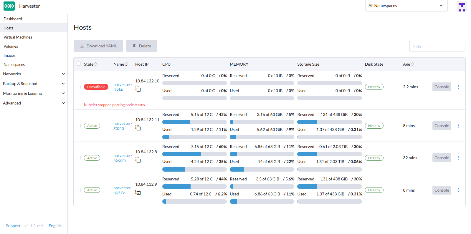 Bug When You Have A Node In Fail State No Uplinks Show Up In Add Network Config · Issue 3601
