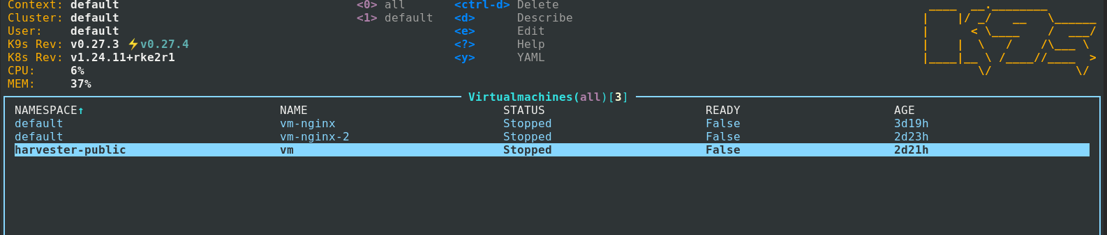 [BUG] After power off Harvester nodes then power on for days, all VMs display `Stopping` state ...