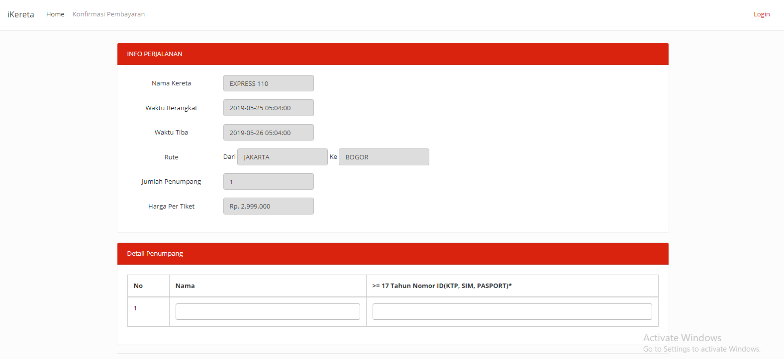 GitHub - failamir/ikereta: Pemesanan Tiket Kereta Api online dengan ...
