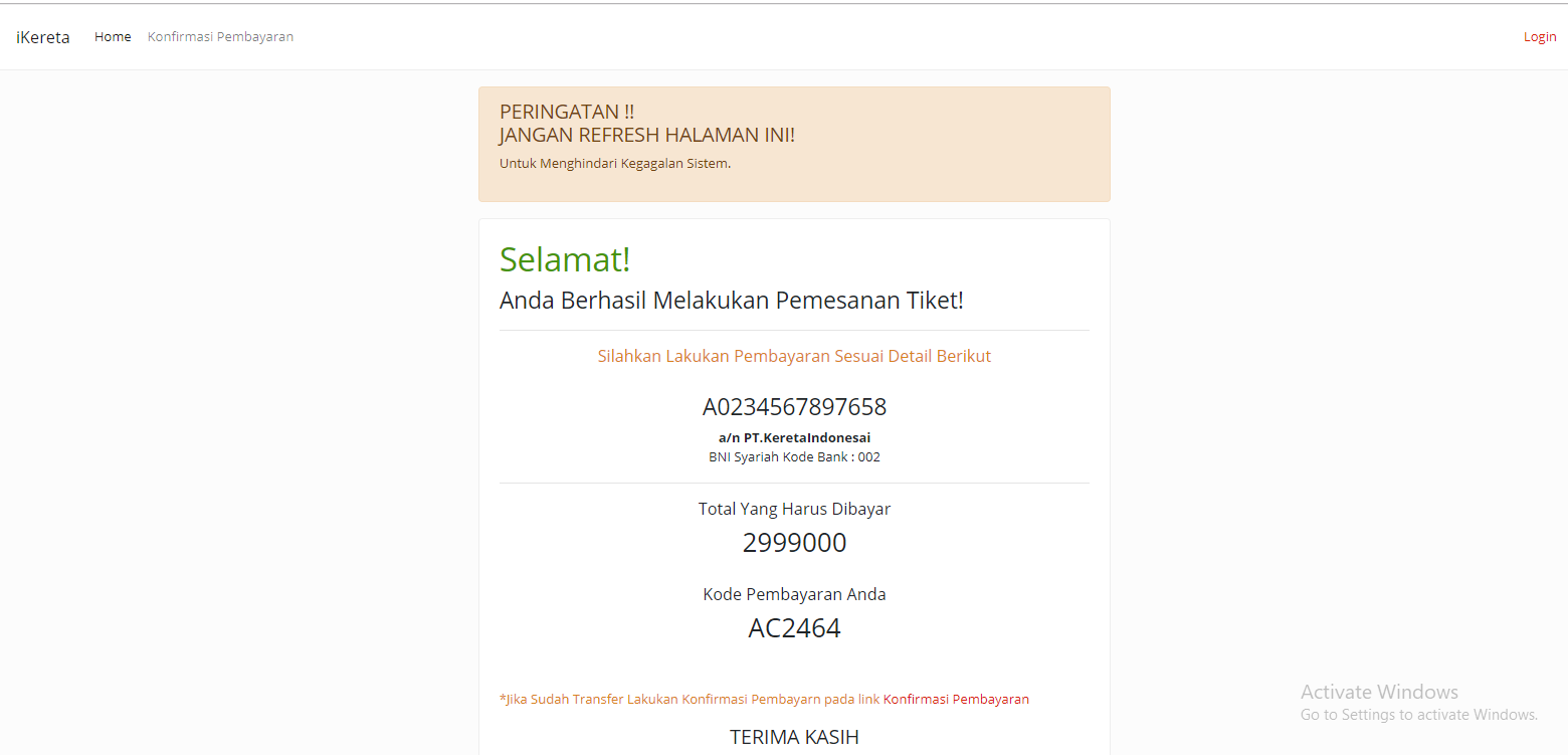 GitHub - failamir/ikereta: Pemesanan Tiket Kereta Api online dengan ...