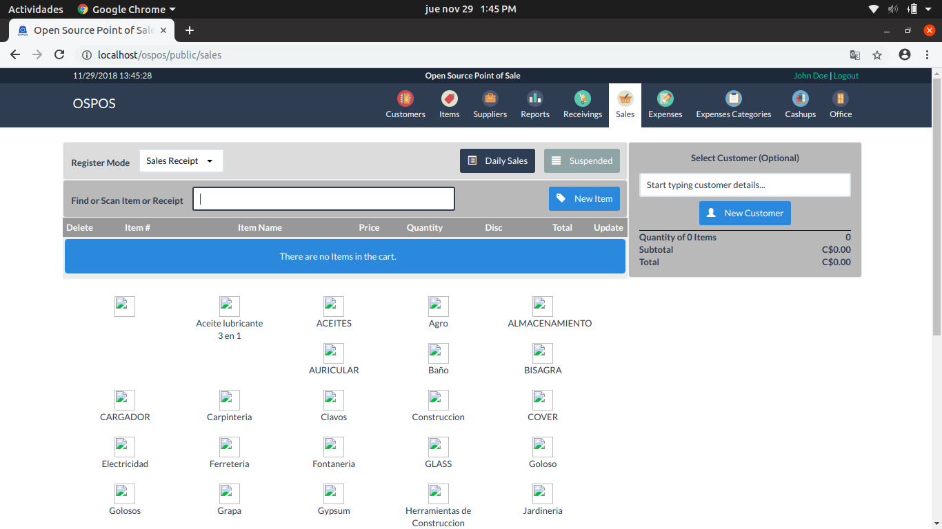 New Feature - Quick Picks Register · Issue #2164 · opensourcepos/opensourcepos · GitHub