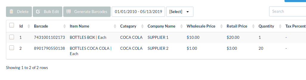 Search Suggestions Layout · Issue #2444 · opensourcepos/opensourcepos ...