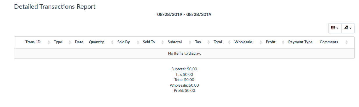 Detailed transaction report without items to display · Issue #2522 · opensourcepos/opensourcepos ...